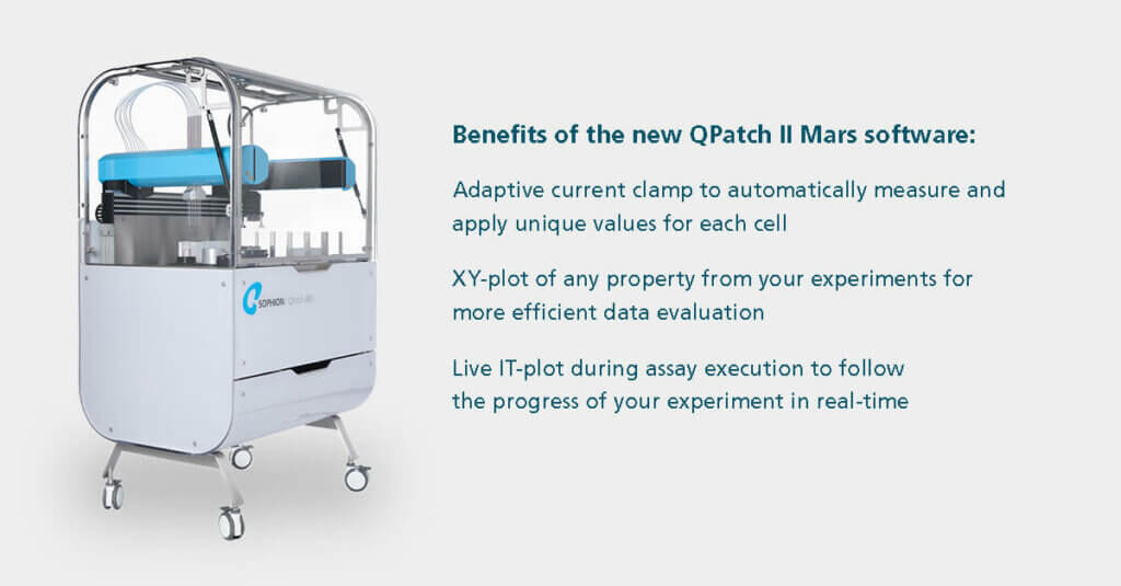 Explore new software for QPatch II Mars. Upgrade now
