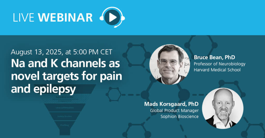 Sophion webinar: Na & K as targets for pain & epilepsy